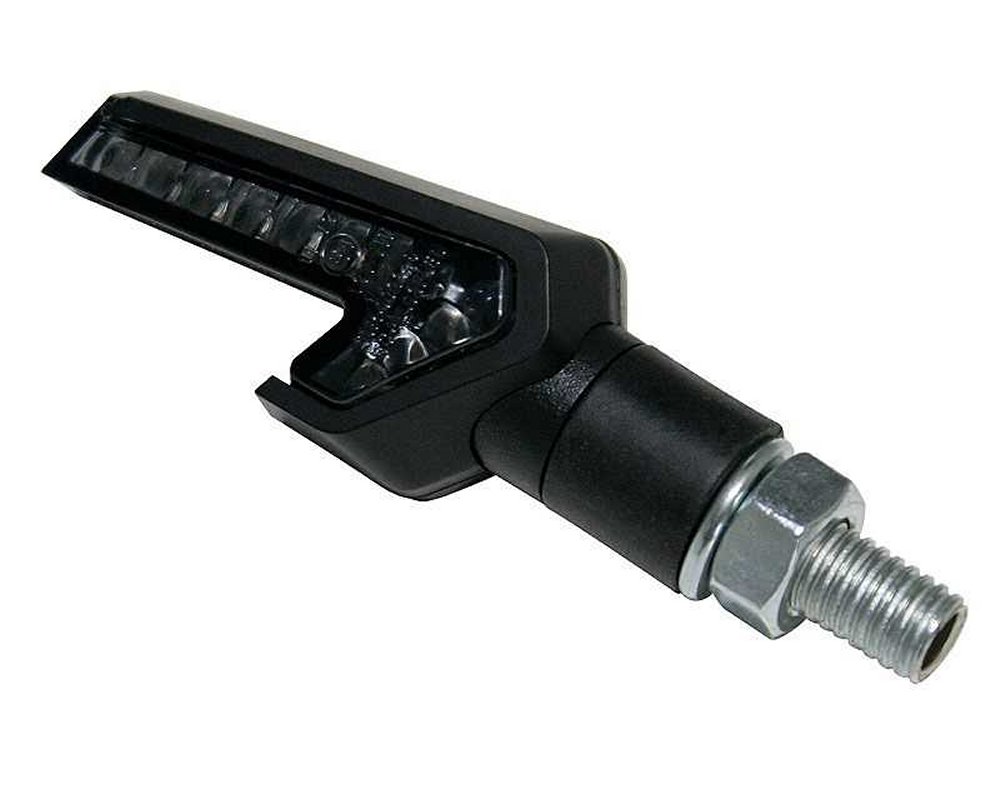 Blinker Shin YO STRADA - 7100590 - Paar LED,Motorrad, schwarz, M8
